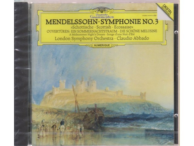 cd / MENDELSSOHN - SYIMPHONIE NO.3