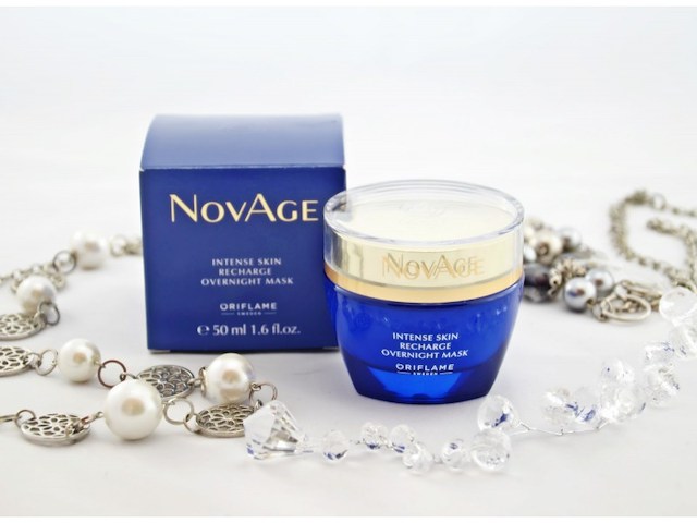 NovAge Intense Skin Recharge noćna maska za lice