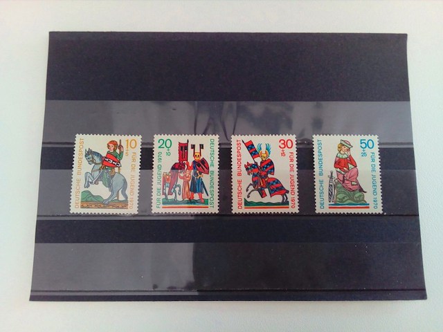 Bundes 1970 Serija Cisto**  (6149)