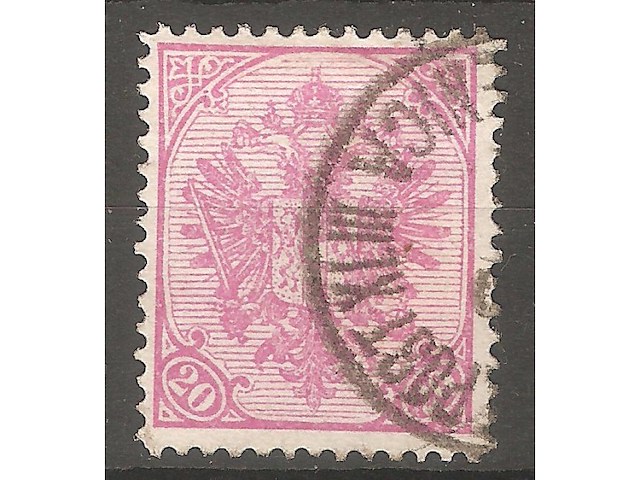 1900 - BiH Redovne marke 20 hel. z.12 1/2