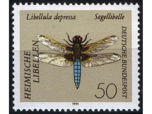 kt236b, 09.jul.1991DeutscheBP  Mi1545 ** 1/8