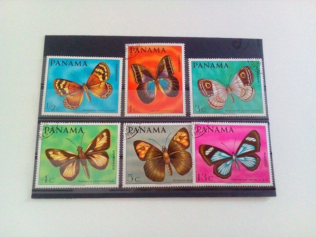 Panama leptiri 1967  Serija  (6031)