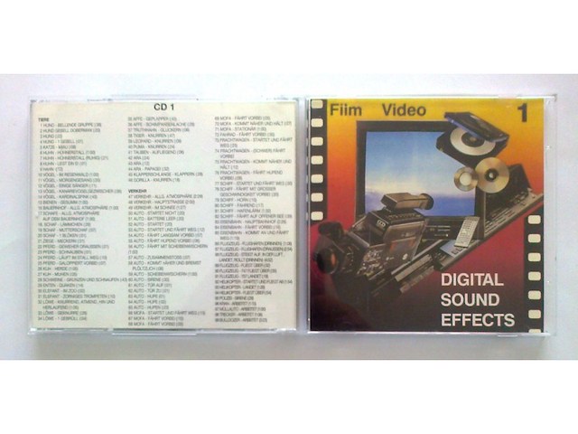 VA - KMP Film- Video Sound Effects Volume 1 (CD)Germany