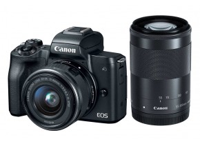 Canon EOS M50 15-45 IS STM + 55-200 IS STM