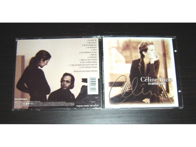 CELINE DION - S`il Suffisait D`aimer (CD) Made Canada