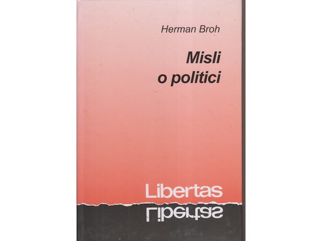 Broh / MISLI O POLITICI - perfekttttttttttt