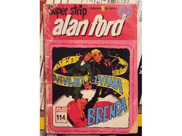 Alan Ford 114 - Devojka zvana Brenda