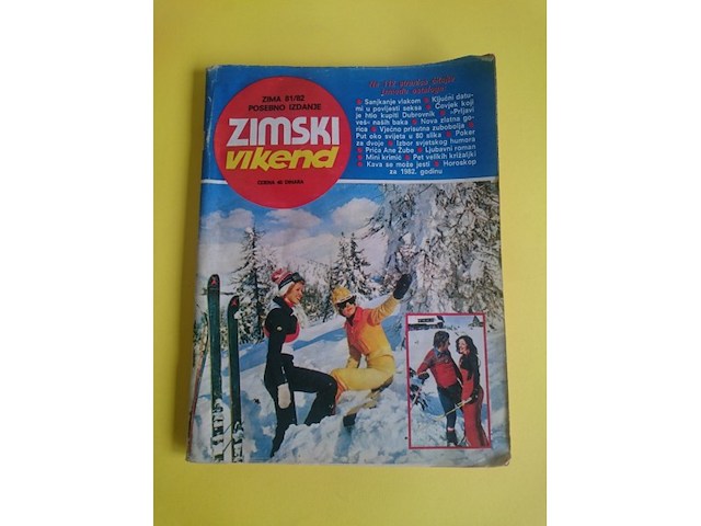 ZIMSKI VIKEND ZIMA 81/82 POSEBNO IZDANJE