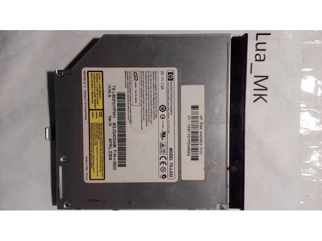 HP dv9700 dv9810eg Optika - DVD