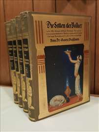 Georg Buschan DIE SITTEN DER VÖLKER 1-4