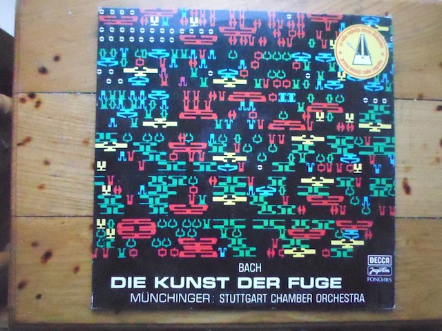 BACH DIE KUNST DER FUGE DUPLI NOVO