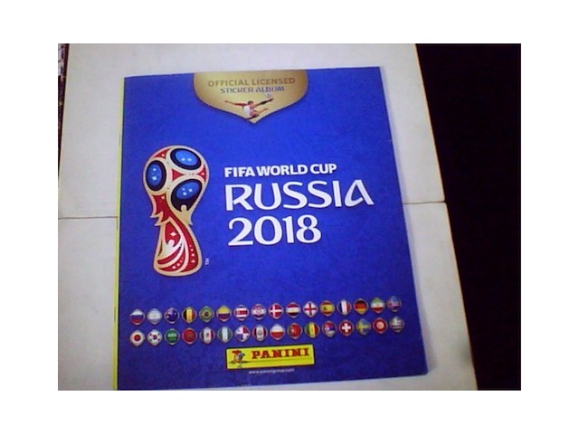 RUSSIA 2018-official licensid STIKER ALBUM-fifa worldcp