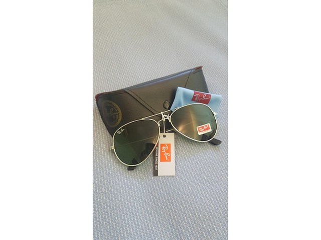 Ray Ban Aviator Zelene, Model 3025 Nove