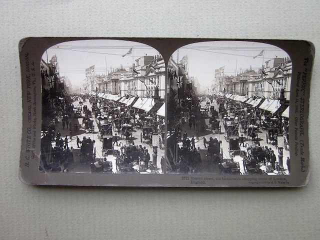 H. C. White Company stereoskop slika 2511