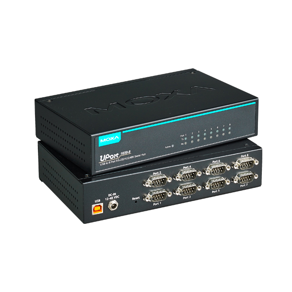 Moxa UPort 1650-8 8-portni RS-232/422/485 USB-na-serijski konverter