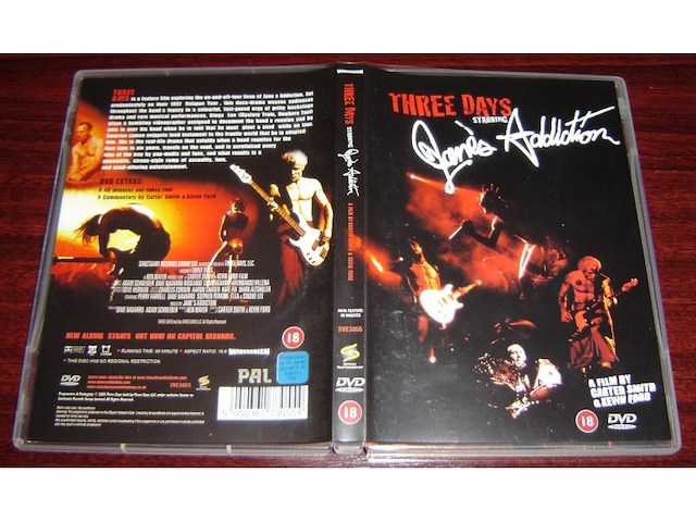 JANE`S ADDICTION - Three Day (DVD) Made in EU