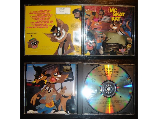 MC SKAT and THE STRAY MOB - The Adventures Of (CD) UK