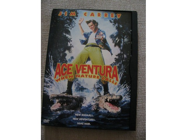 ACE VENTURA when Nature Calls  /  DVD ORIGINAL