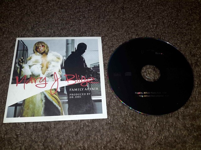 Mary J. Blige - Family affair , CD singl