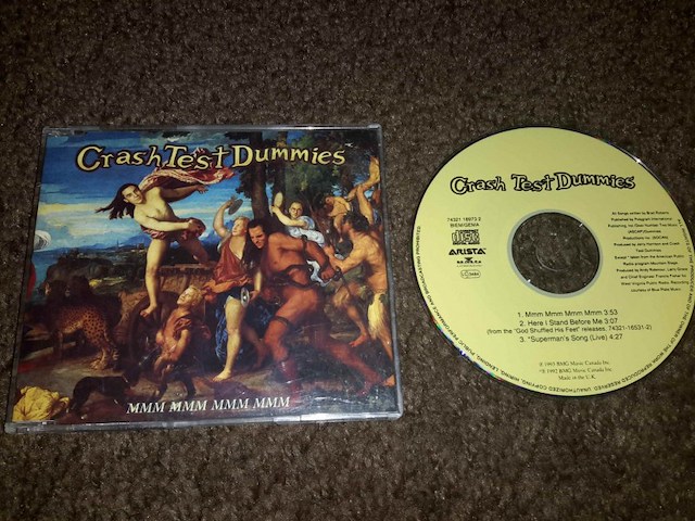 Crash Test Dummies - Mmm...mmm... , CD singl