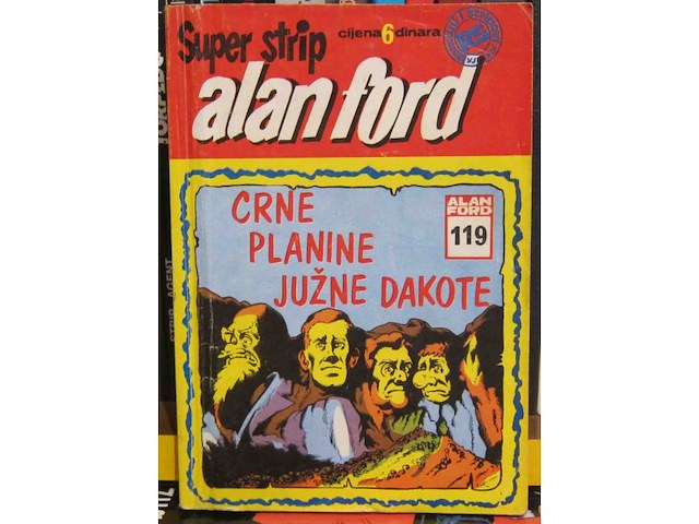 Alan Ford 119 - Crne planine Južne Dakote