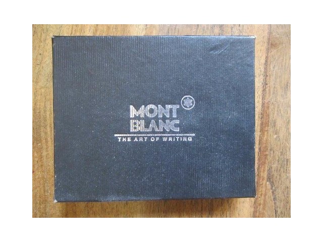 MONT BLANC - kartonska kutija od novčanika