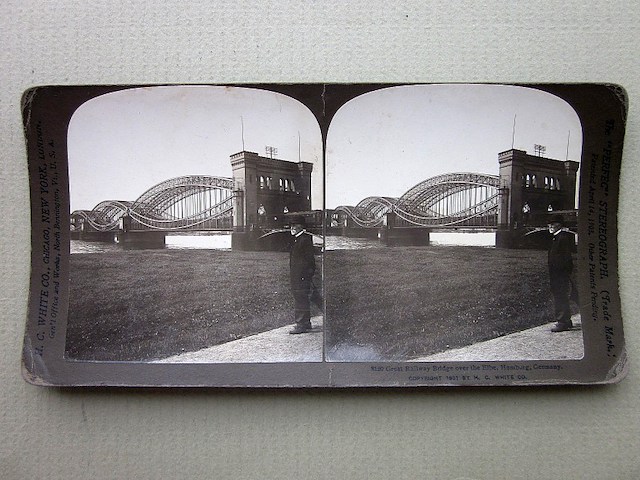H. C. White Company stereoskop slika 2120