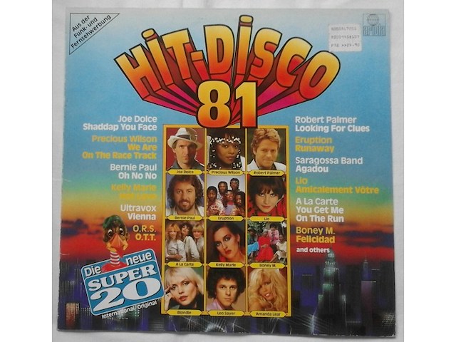 VARIOUS  -  SUPER  20  HIT  DISCO  `81