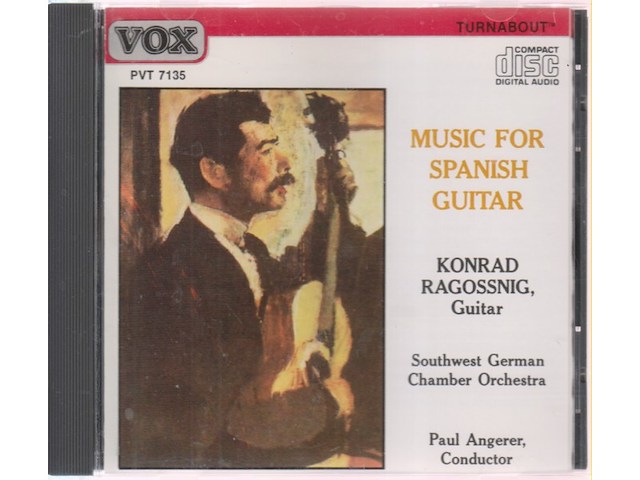 cd / MUSIC FOR SPANISH GUITAR