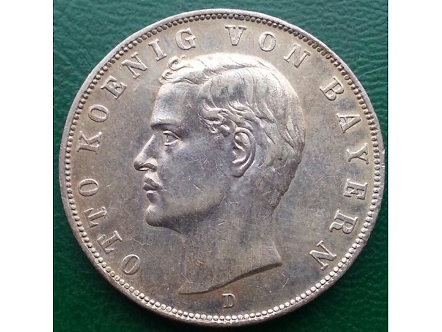 3 MARK 1912 D srebro