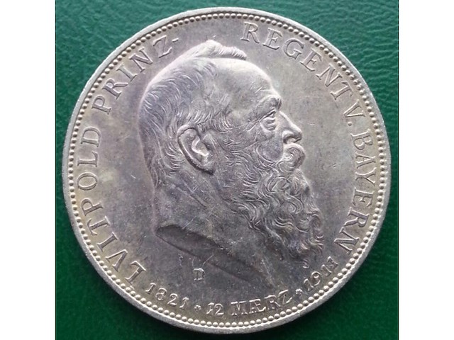 5 MARK 1911 D srebro