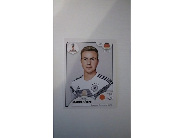 Panini FIFA 2018 Russia sličica broj 437