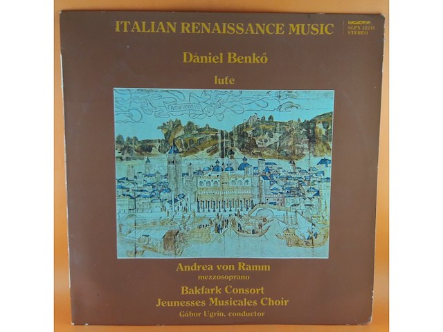 Dániel Benkő, Andrea von Ramm, Bakfark Consort,LP