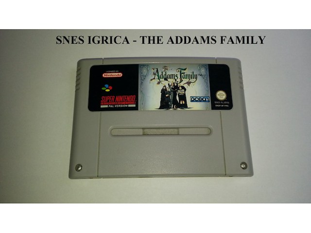 Super Nintendo - The Addams Family