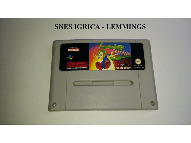 Super Nintendo - Lemmings