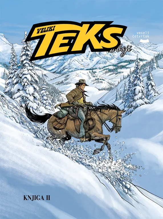 Veseli Četvrtak Veliki Tex u boji - knjiga 2