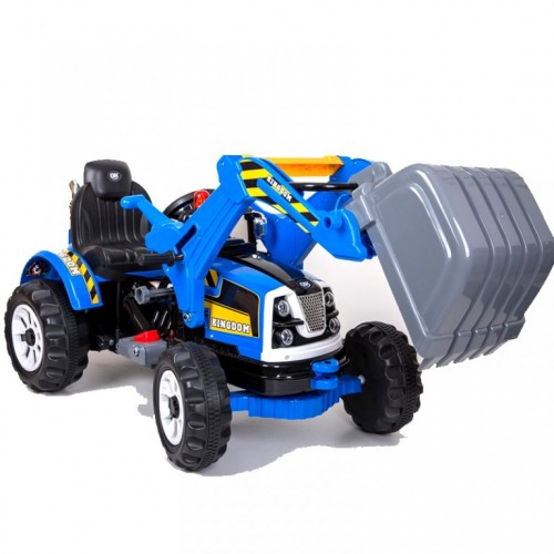 Dečiji traktor na akumulator Loader plavi