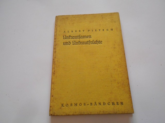 Seme trava i voća, A.Pietsch, nemački, 1937.