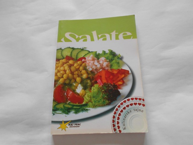 Salate, kulinarske tajne, mali princ ,  NOVO