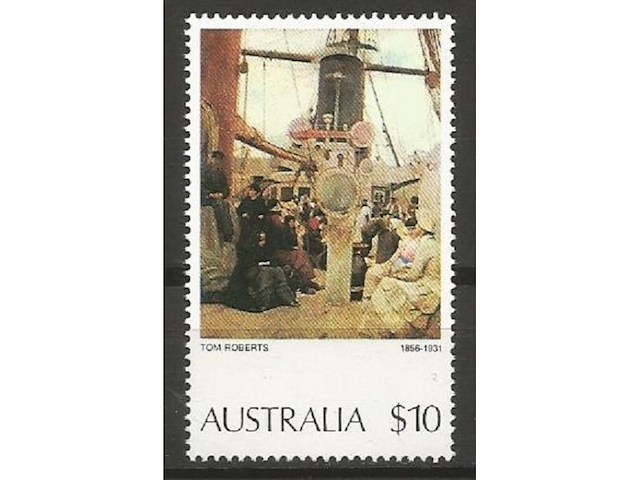 Australija,Umetnost 1977.,čisto