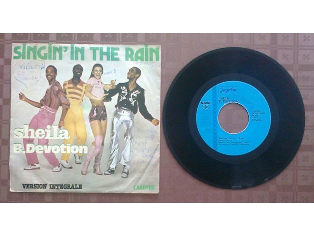 SHEILA B. DEVOTION - Singin In The Rain (singl) licenca