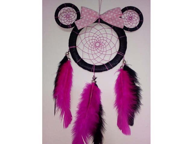 Minnie - kucni dekor - Mini - dream catcher