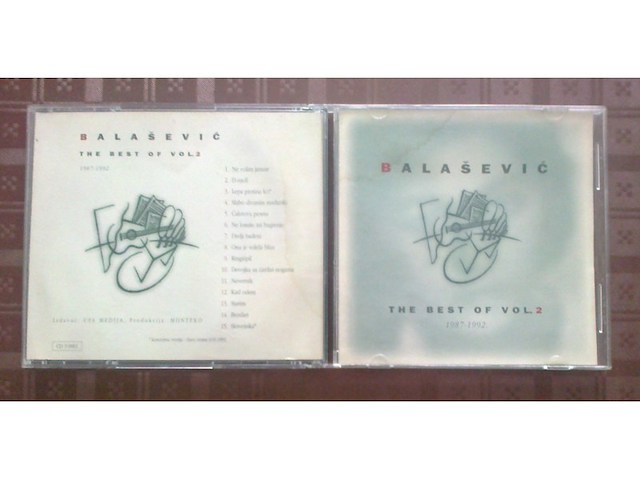 ĐORĐE BALAŠEVIĆ - The Best Of Vol.2 1987-1992. (CD)