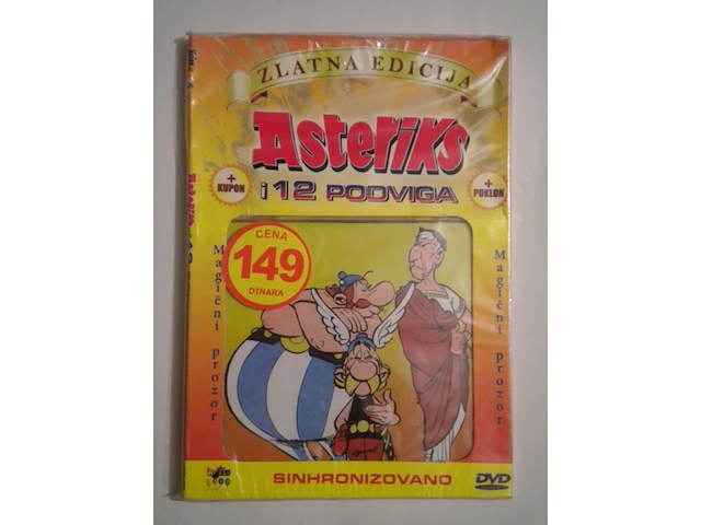 DVD `Asteriks i 12 podviga (Zlatna edicija)`