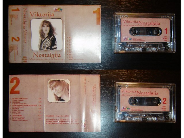 VIKTORIJA - Nostalgija (Moje Pesme Nisu Ljubavne)(cass)