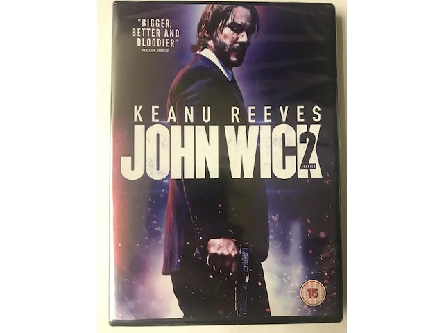 John Wick chapter 2 DVD