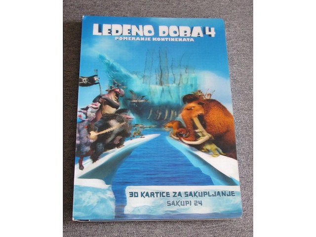 Ledeno dobe 4 - Ice Age 4, pun 3D album