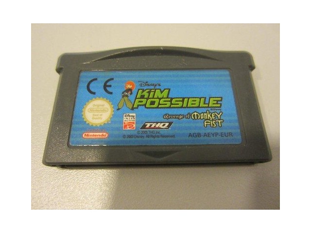 NINTENDO GameBoy Advance igra - Kim Possible