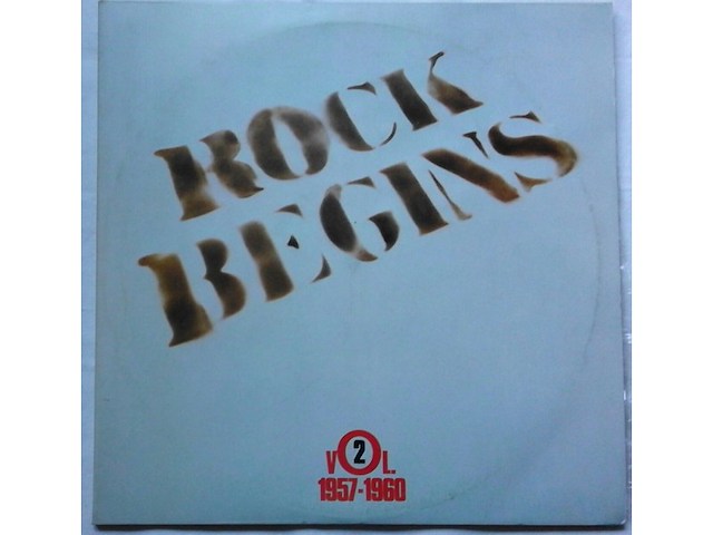 VARIOUS - 2LP ROCK BEGINS VOL.2   1957-1960