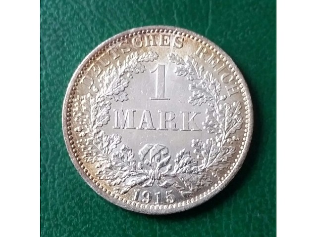 1 MARK 1915 A srebro UNC